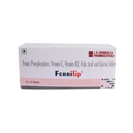 Ferrilip Tablet | Uses, Side Effects, Price | Apollo Pharmacy