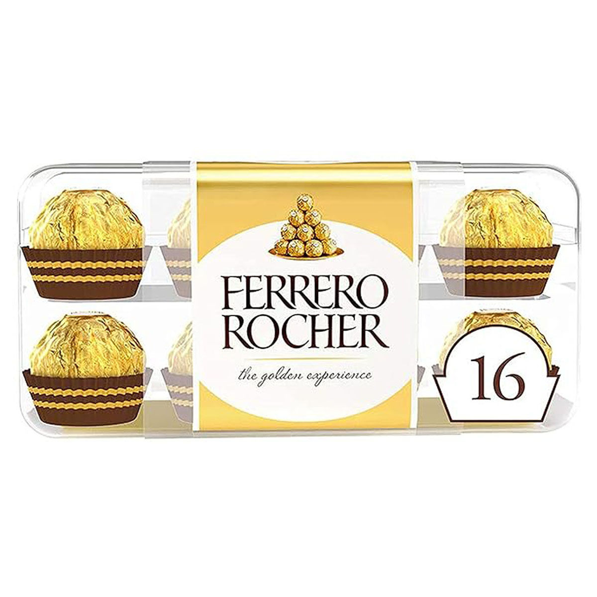 Buy Ferrero Rocher Exquisite Hazelnut and Milk Chocolate Premium Gift ...