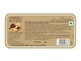 Buy Ferrero Rocher Exquisite Hazelnut and Milk Chocolate Premium Gift ...
