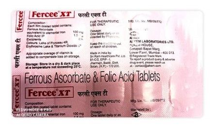 Buy Fercee XT Tablet | 19 Minutes Delivery | Apollo Pharmacy