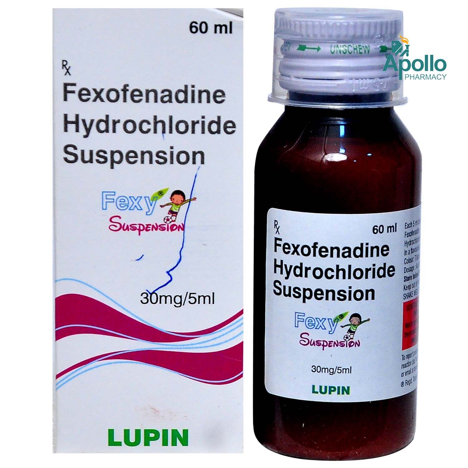 Fexy Oral Suspension 60 ml Price, Uses, Side Effects, Composition ...