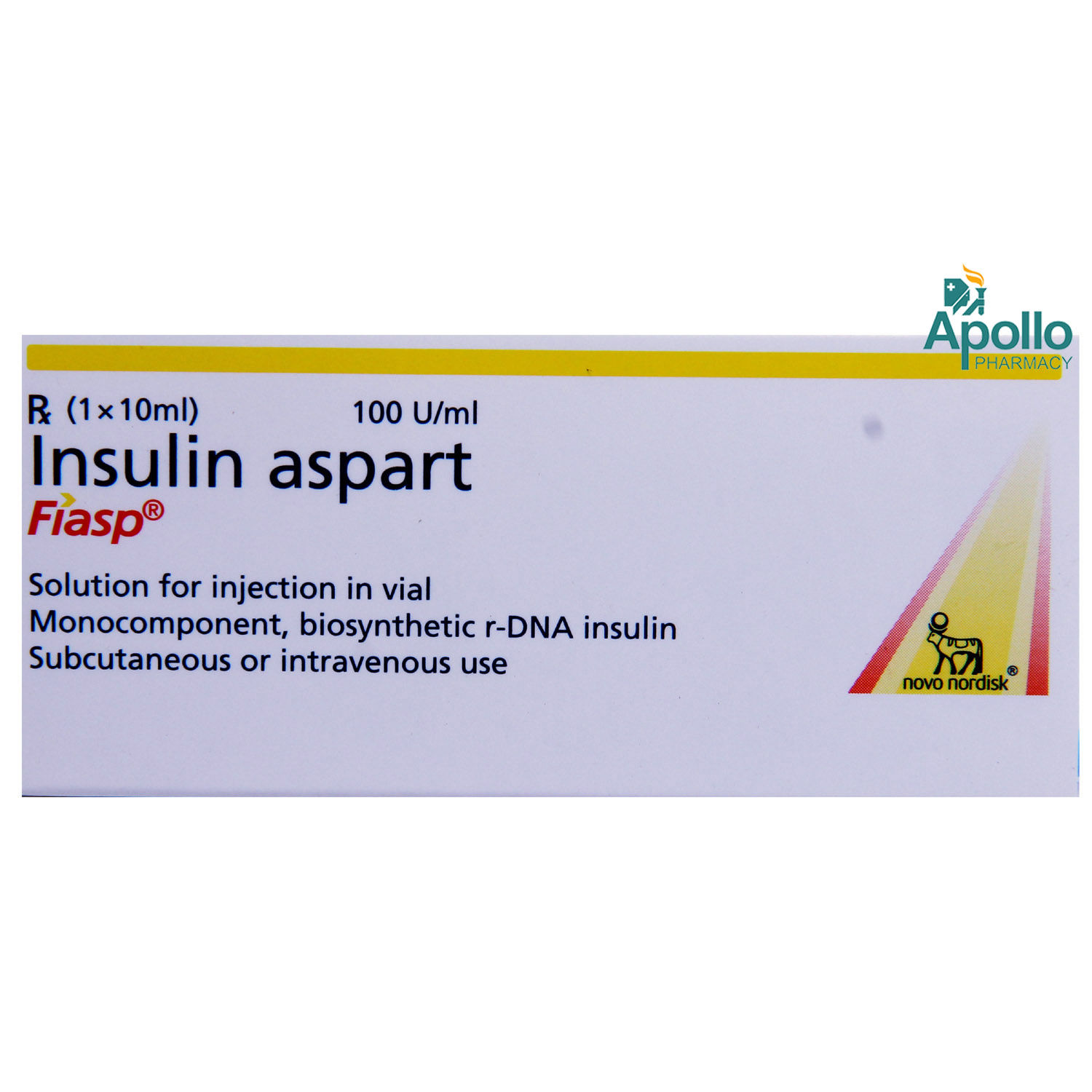 Fiasp 100IU Injection | Uses, Side Effects, Price | Apollo Pharmacy