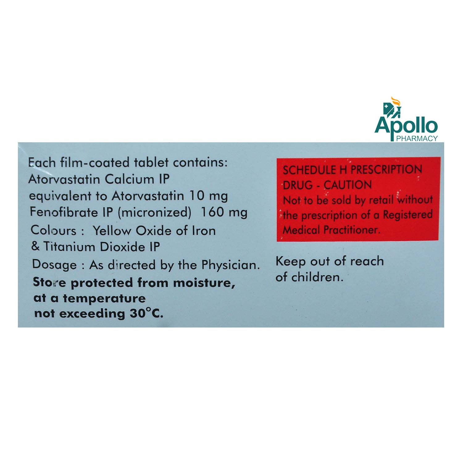 Fibrovas Tablet 10's Price, Uses, Side Effects, Composition - Apollo ...