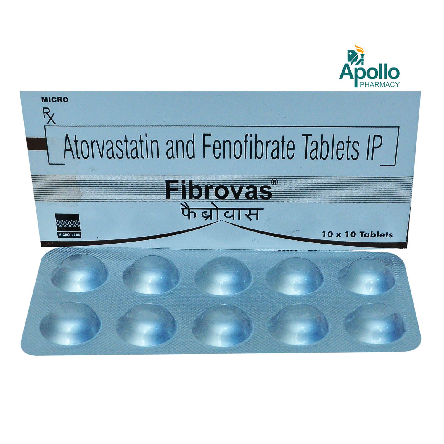 Fibrovas Tablet 10's Price, Uses, Side Effects, Composition - Apollo ...