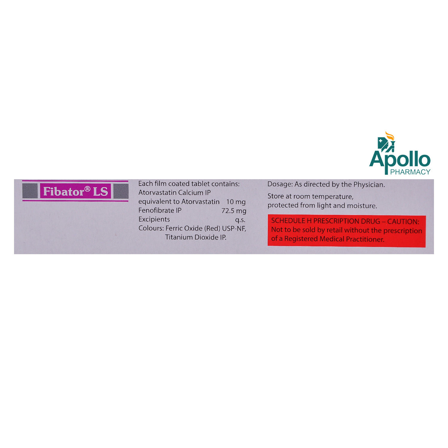 Fibator LS Tablet | Uses, Side Effects, Price | Apollo Pharmacy