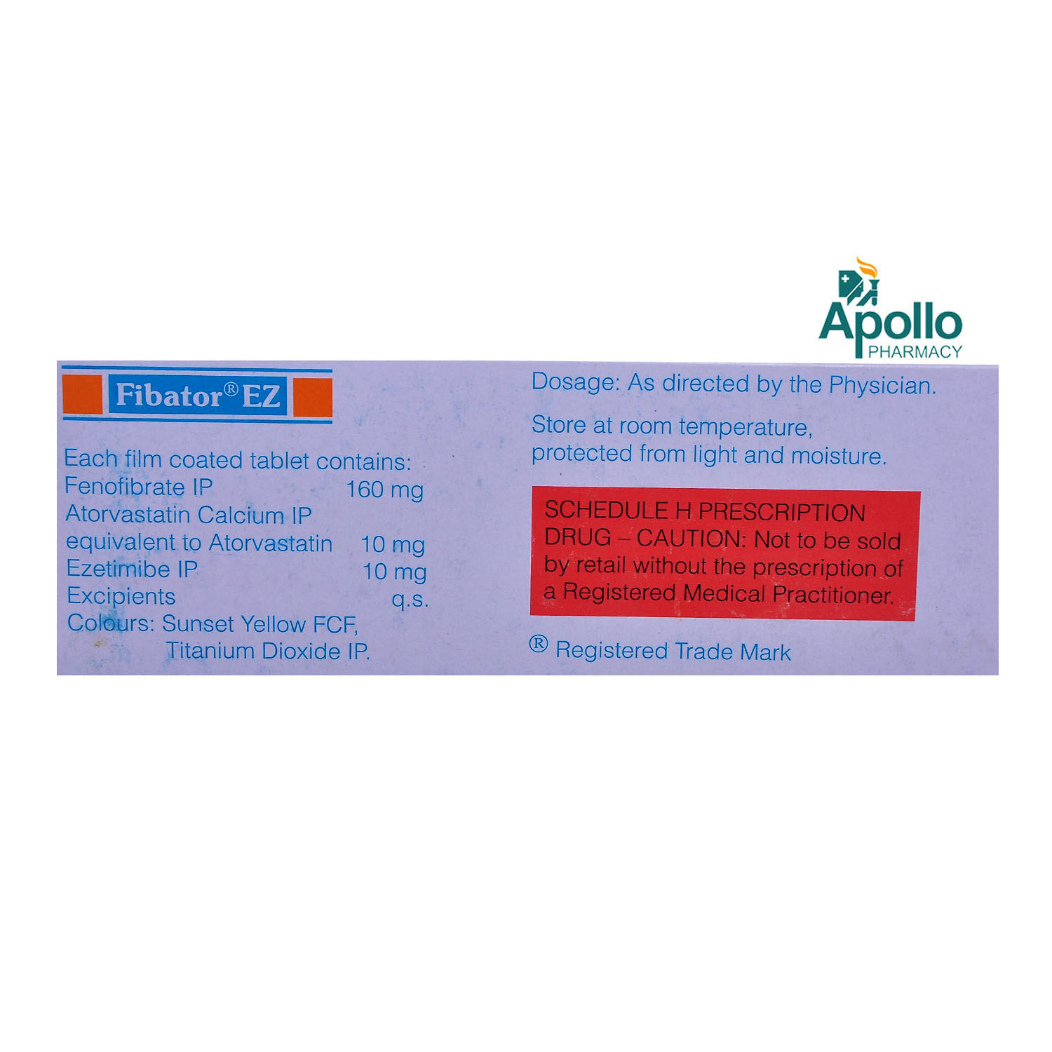 Fibator EZ Tablet | Uses, Side Effects, Price | Apollo Pharmacy