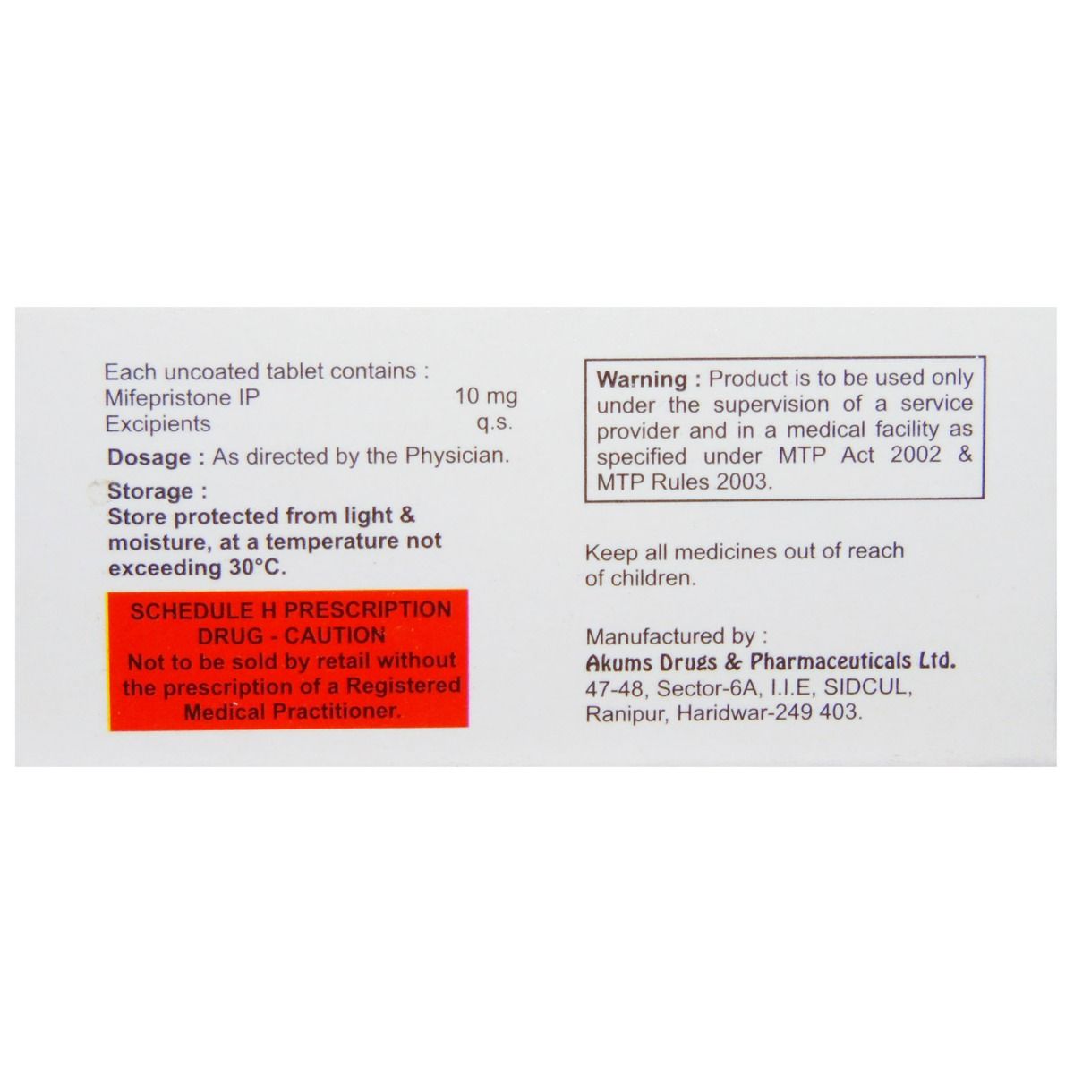 FIBROEASE 10MG TABLET 1'S Price, Uses, Side Effects, Composition ...