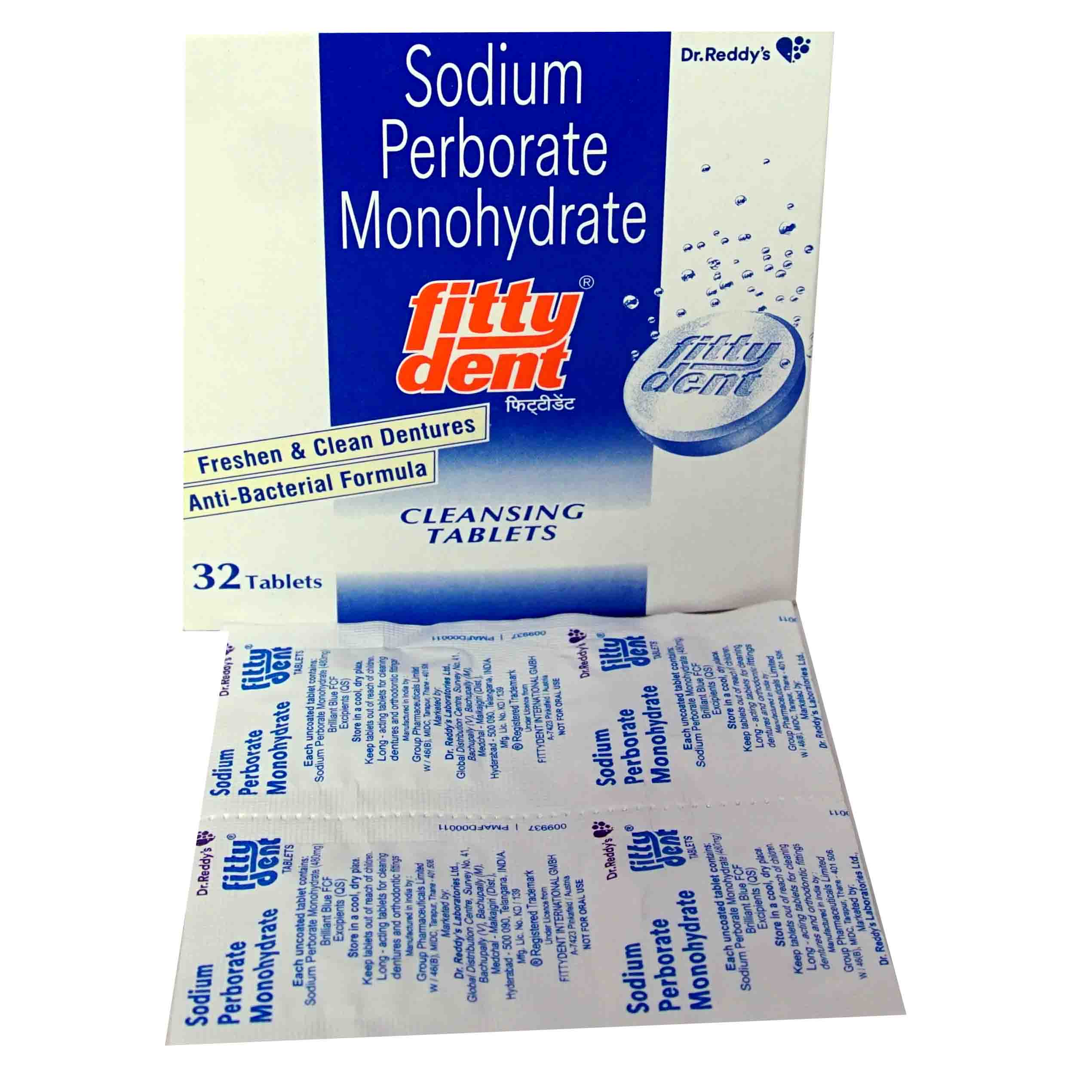 Fittydent Cleansing Tablet 4's Price, Uses, Side Effects, Composition ...