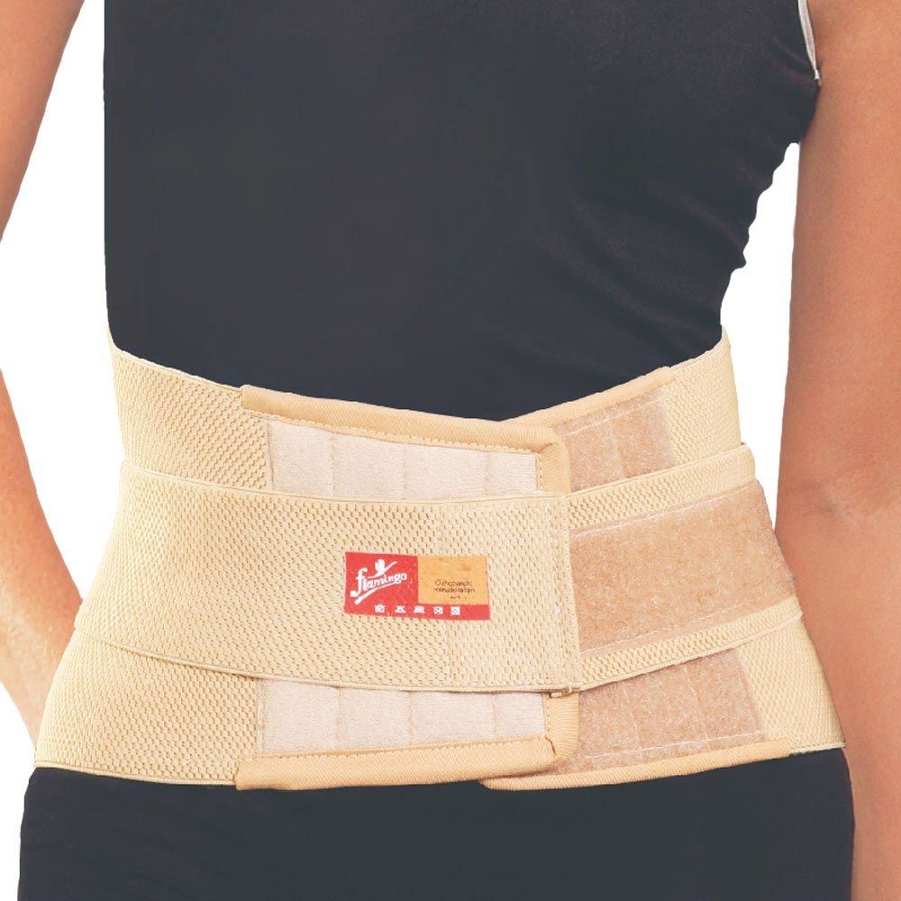 Buy Flamingo Contoured Lumbar Sacro Belt Large, 1 Count | 19 Minutes ...