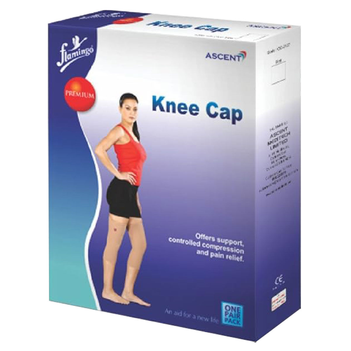 Buy Flamingo Premium Knee Cap Large, 1 Pair | 19 Minutes Delivery ...
