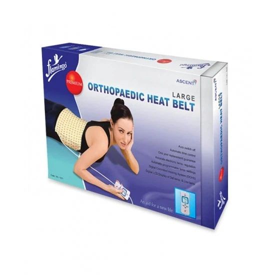 Buy Flamingo Premium Orthopaedic Heat Belt Large, 1 Count | 19 Minutes ...