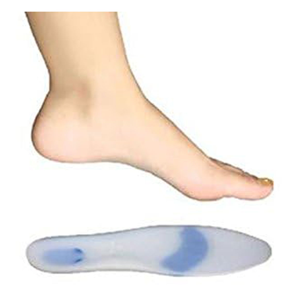 Buy Flamingo Premium Silicone Foot Care Insole Medium, 1 Pair | 19 ...