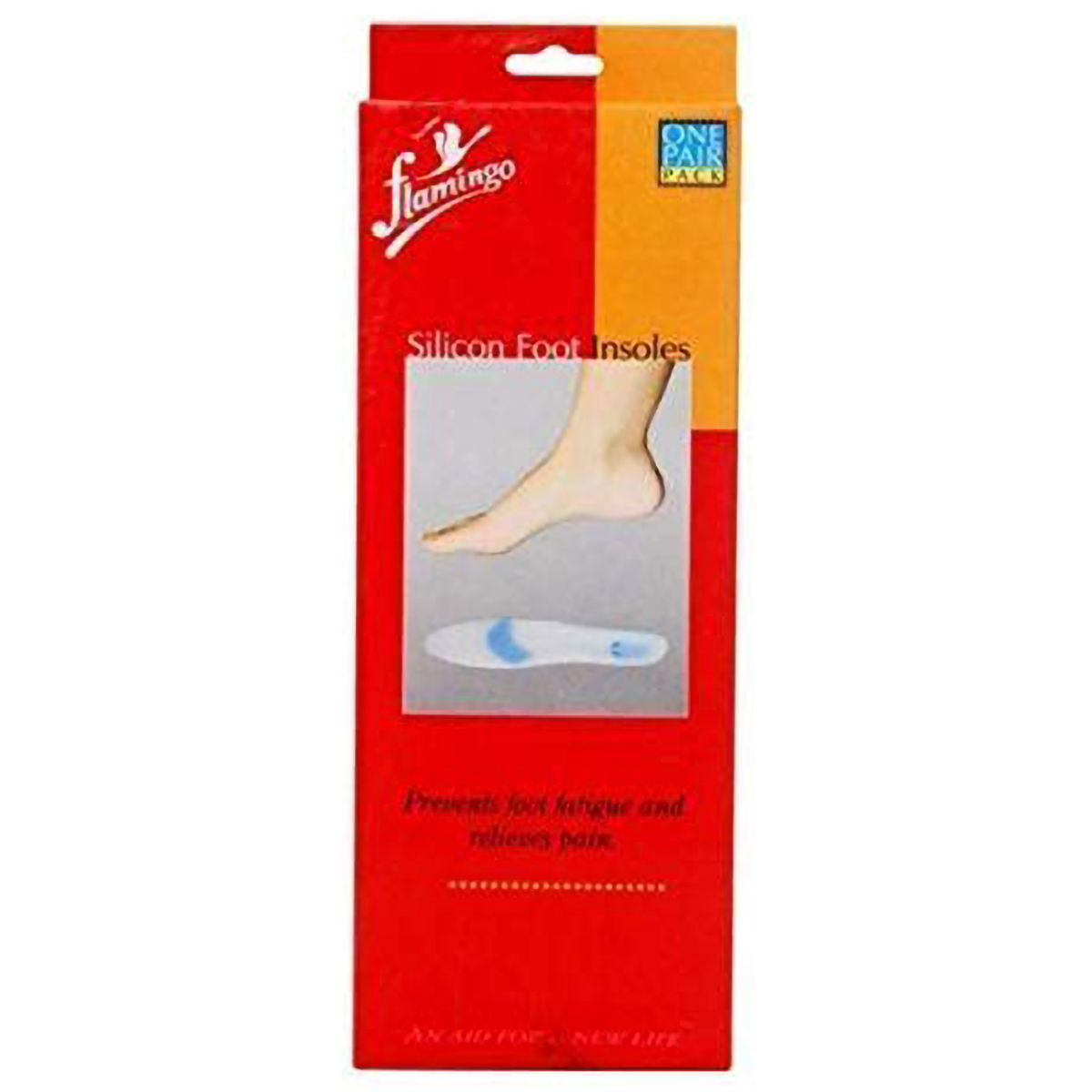 Buy Flamingo Silicone Foot Insole Large, 1 Pair | 19 Minutes Delivery ...