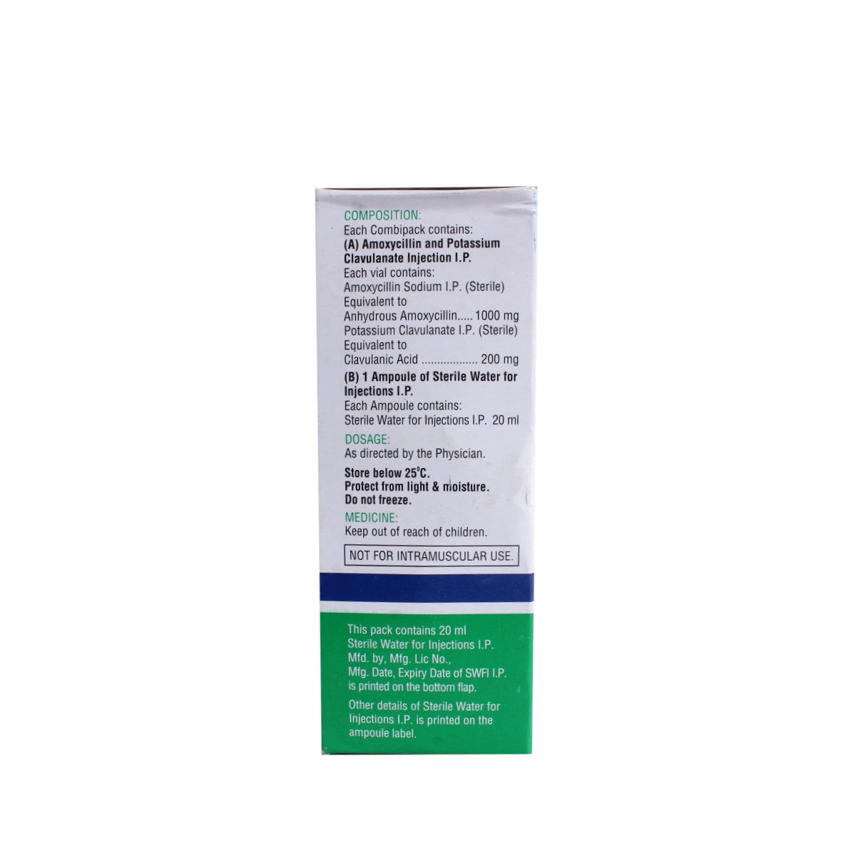 Flemiclav Iv Injection 1.2gm Price, Uses, Side Effects, Composition ...