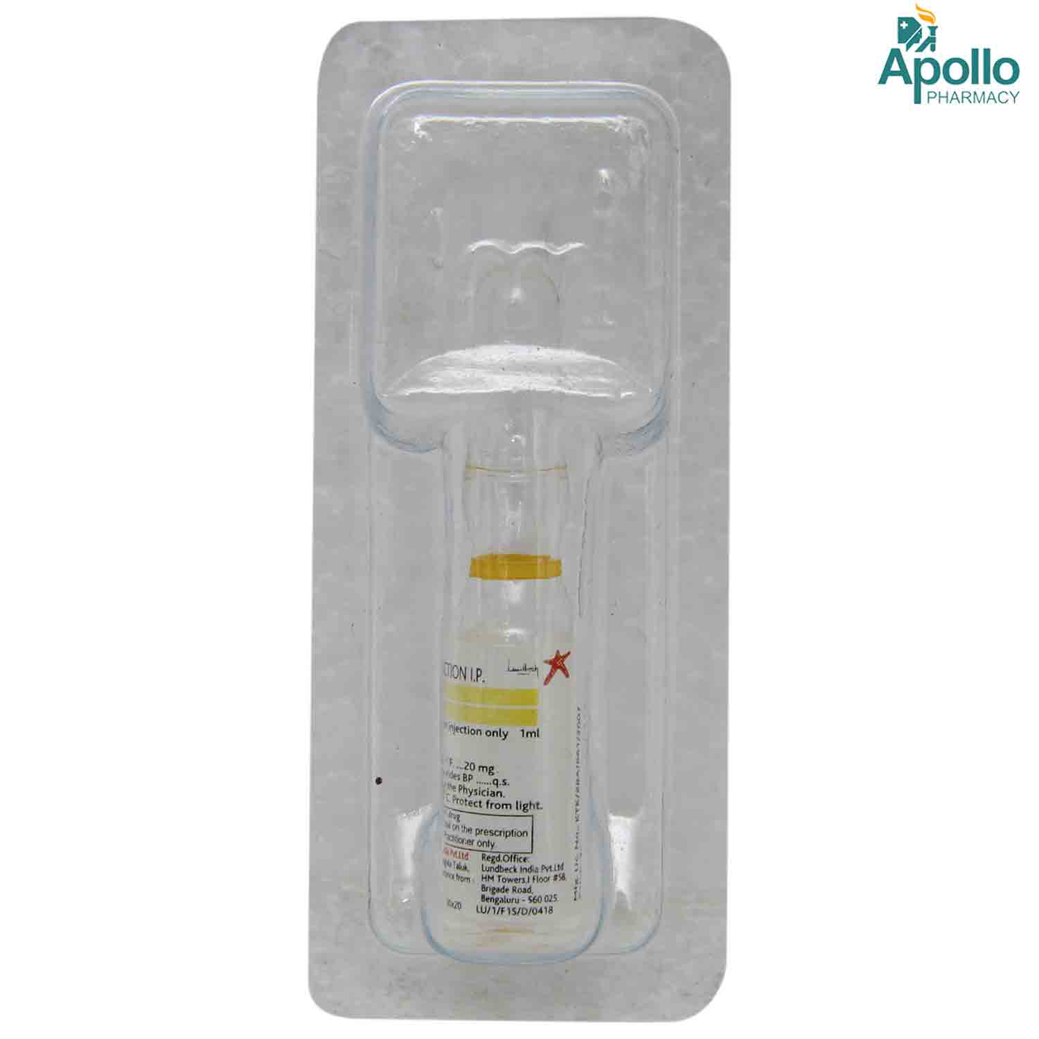 Fluanxol Depot 20 mg injection 1 ml Price, Uses, Side Effects ...