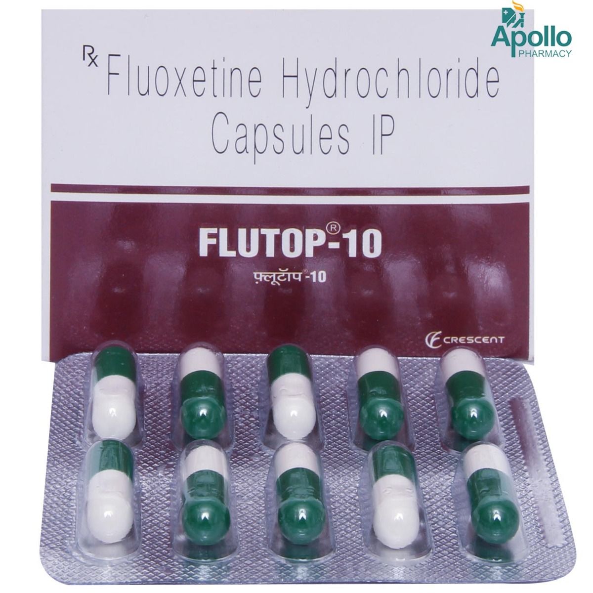 Flutop-10 Capsule 10's Price, Uses, Side Effects, Composition - Apollo ...
