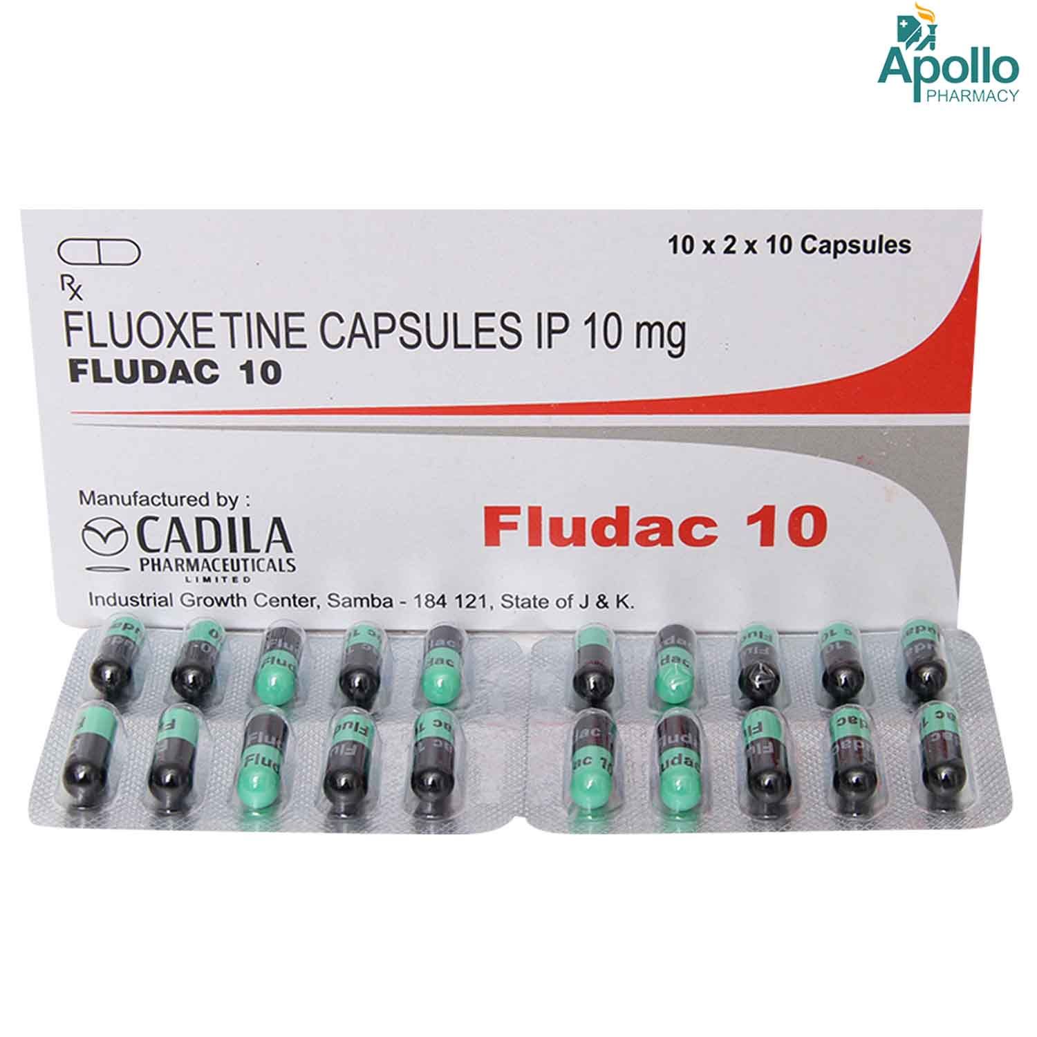 Fludac 10 Capsule | Uses, Side Effects, Price | Apollo Pharmacy