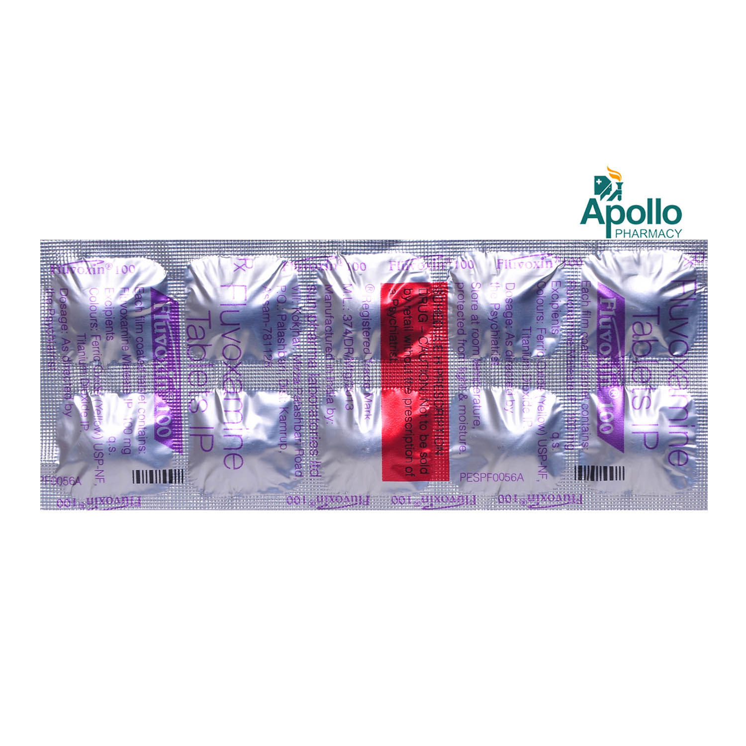 Fluvoxin 100 Tablet 10's Price, Uses, Side Effects, Composition ...