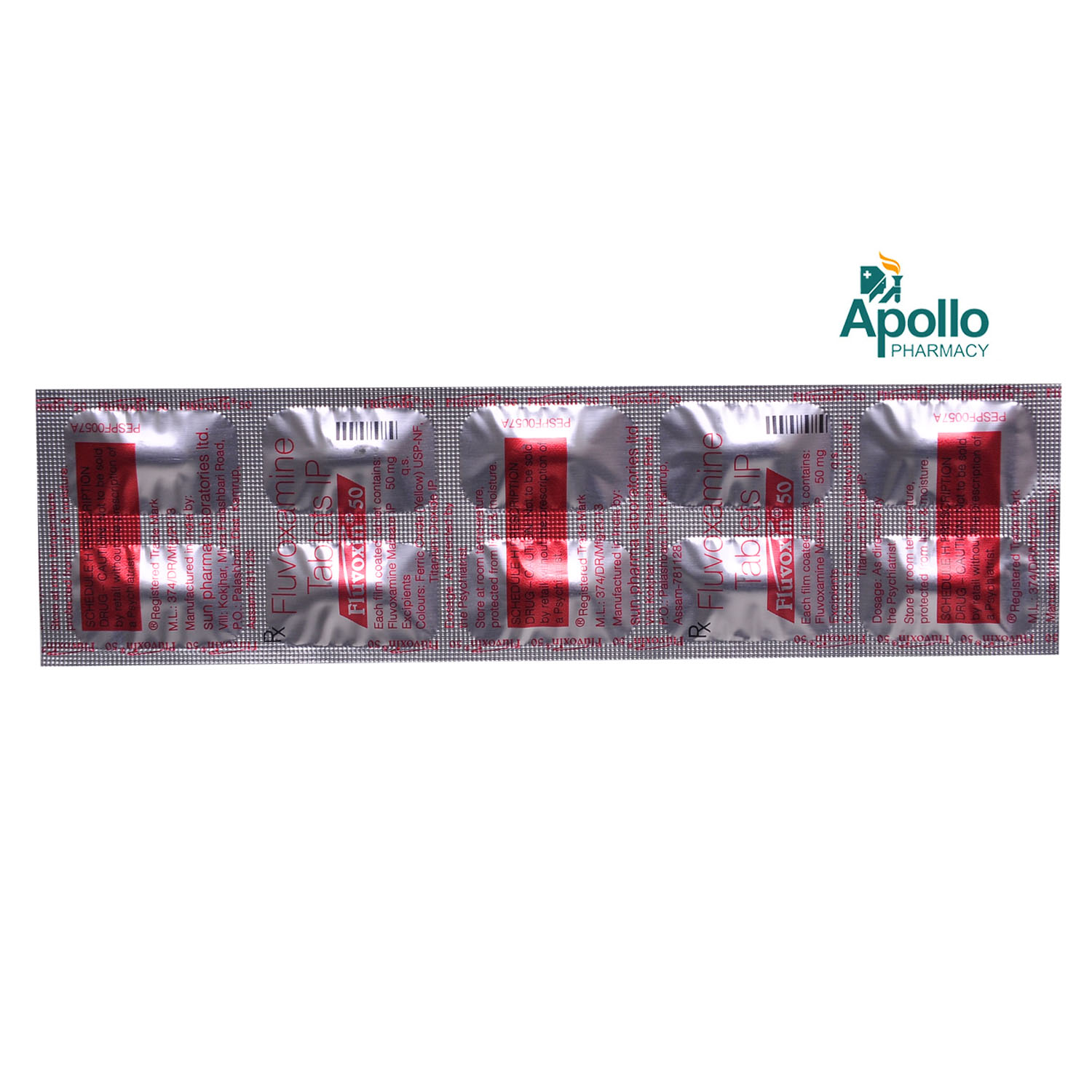 Fluvoxin 50 Tablet | Uses, Side Effects, Price | Apollo Pharmacy