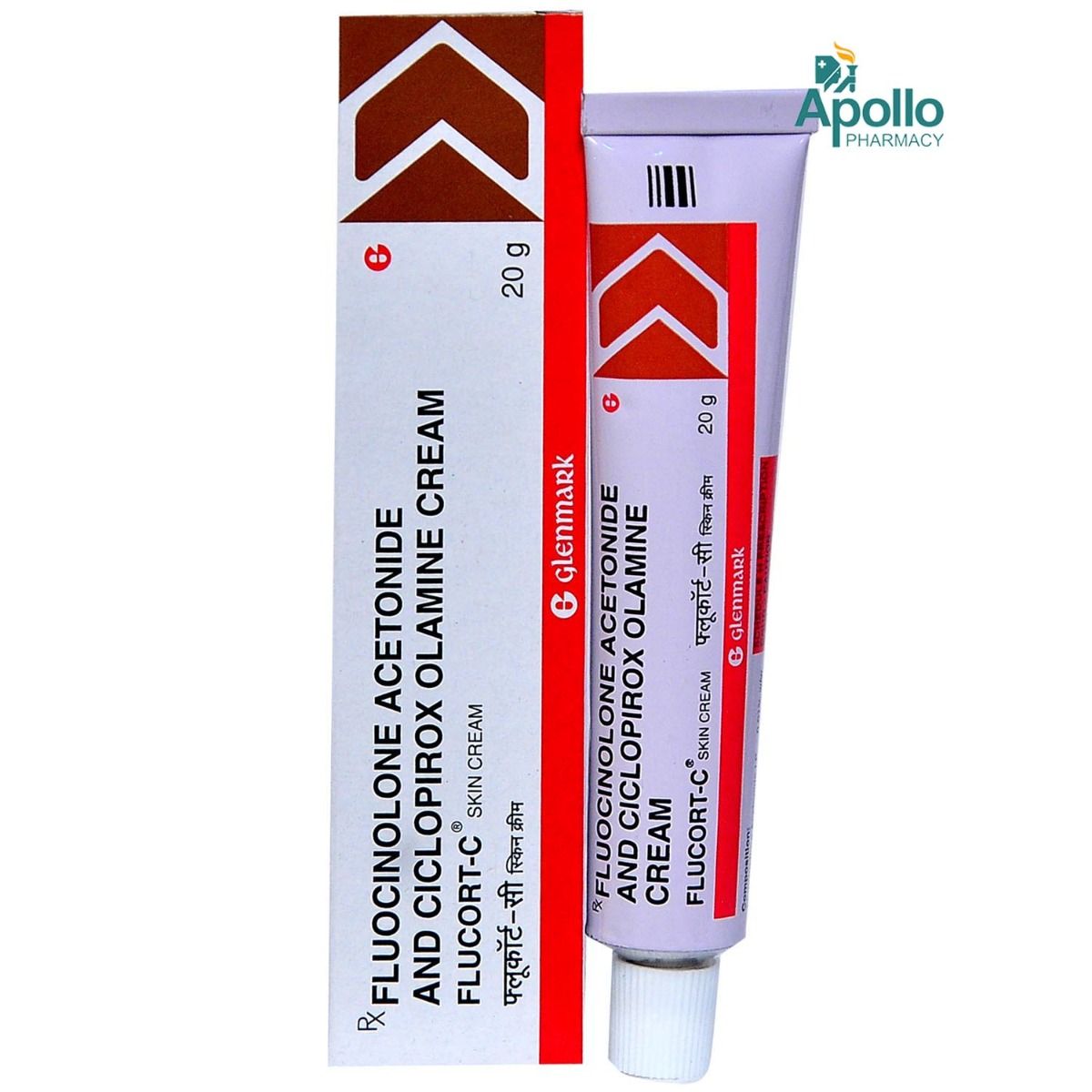 Flucort-C Skin Cream 20 gm Price, Uses, Side Effects, Composition ...