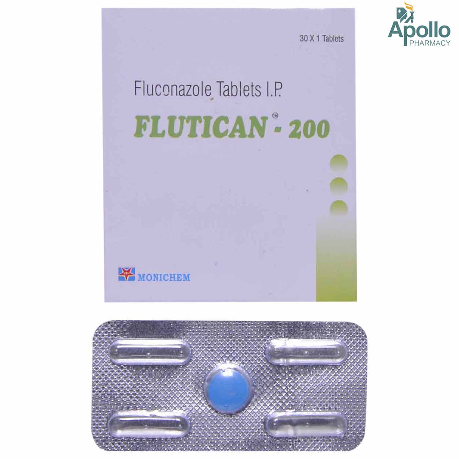 Flutican-200 Tablet | Uses, Side Effects, Price | Apollo Pharmacy
