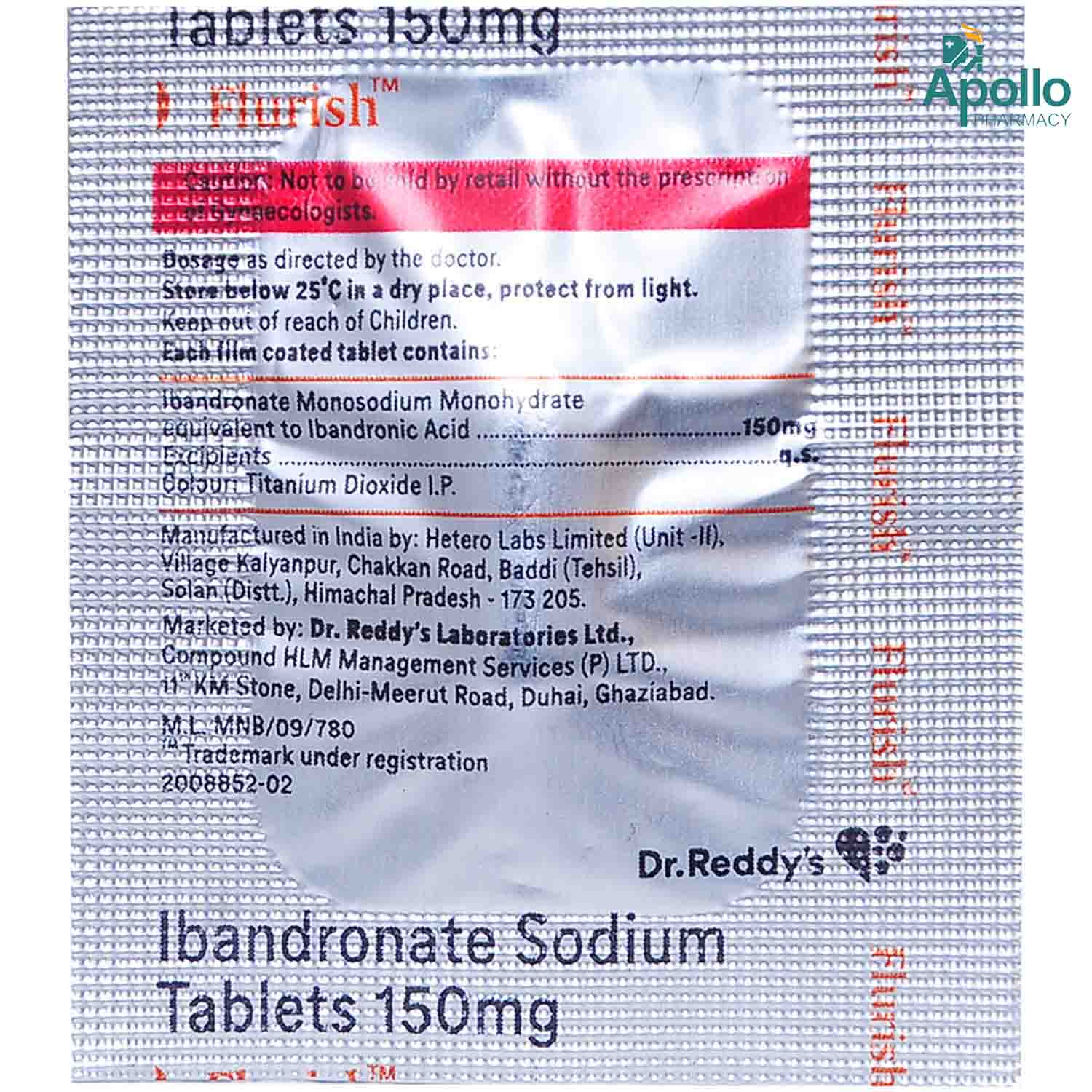 Flurish Tablet 1's Price, Uses, Side Effects, Composition - Apollo Pharmacy