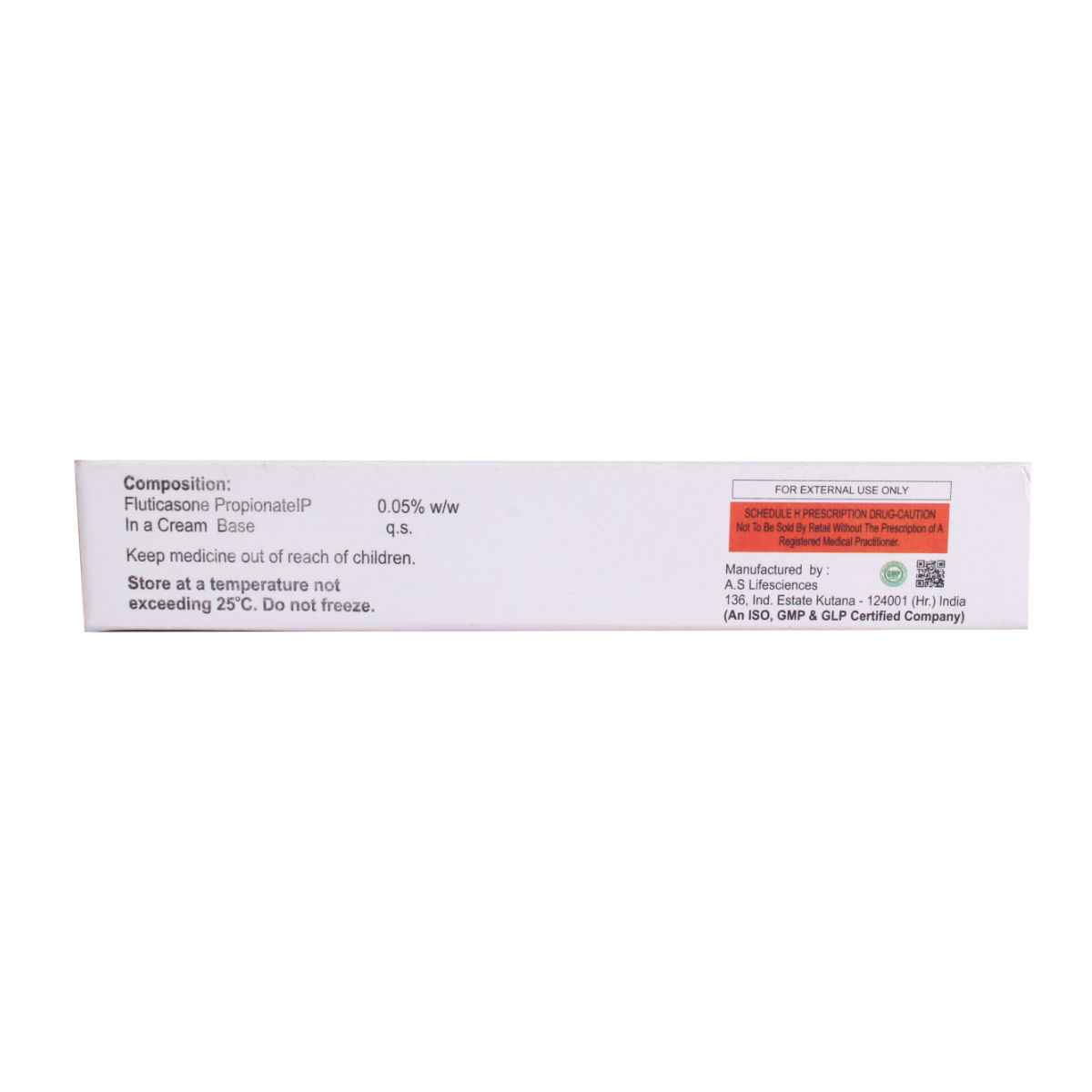 Flutiberg 0.05%w/w Cream 20 gm Price, Uses, Side Effects, Composition ...
