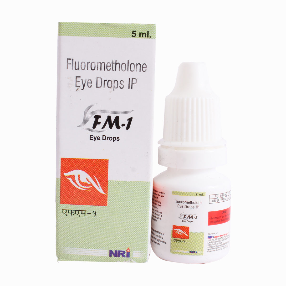 FM 1 Eye Drops 5 ml | Uses, Side Effects, Price | Apollo Pharmacy