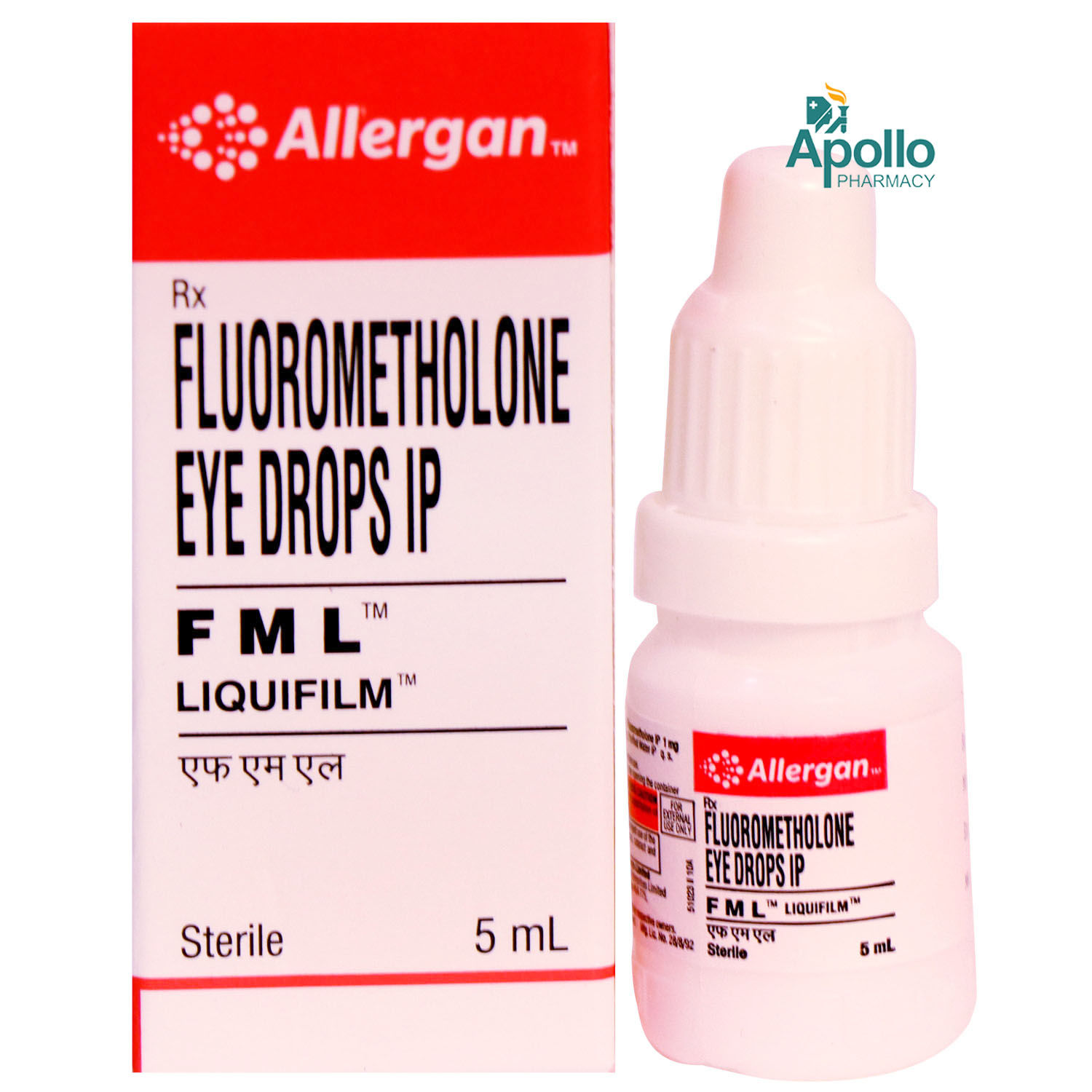 FML Liquifilm Drops 5 ml | Uses, Side Effects, Price | Apollo Pharmacy