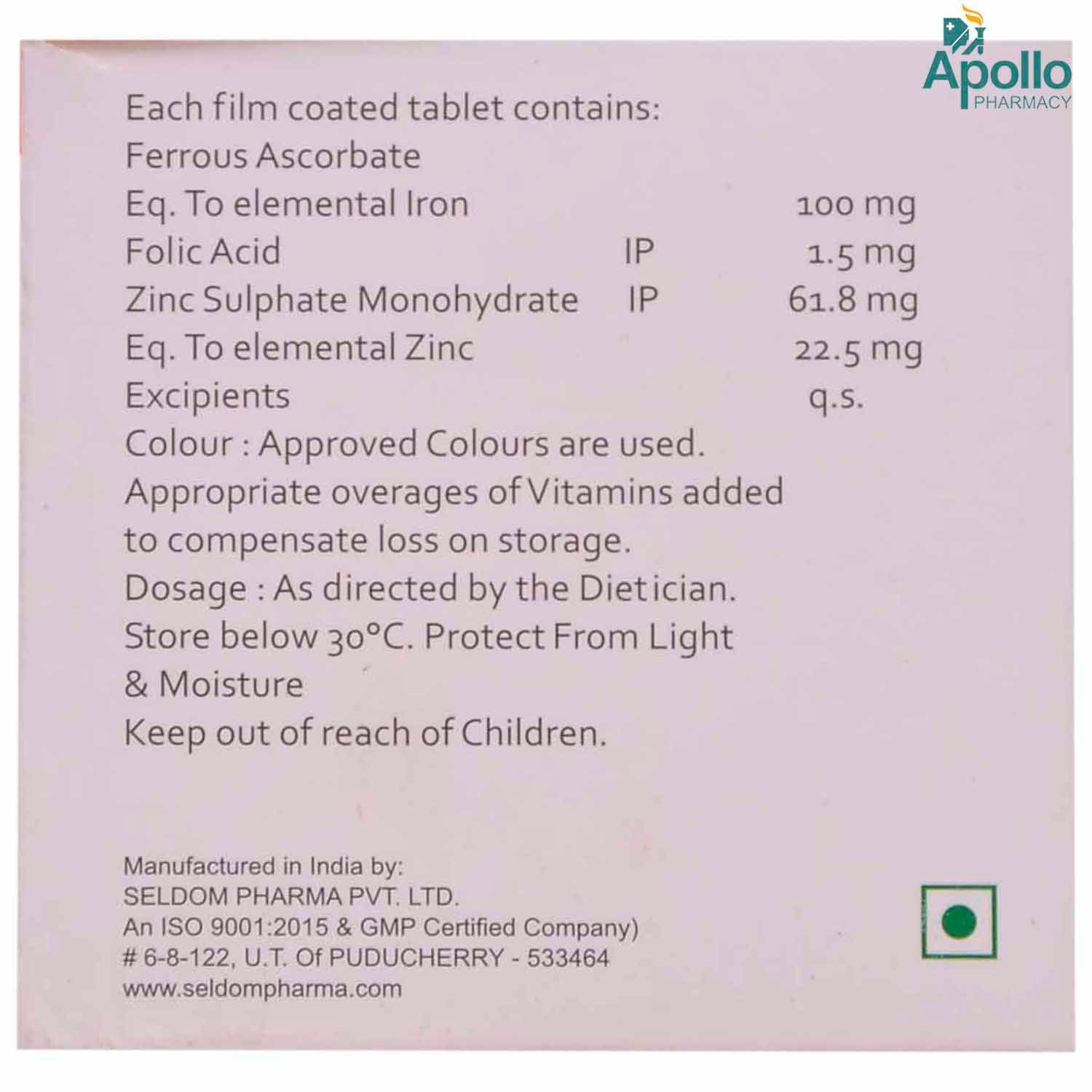 FN XT Tablet 10's Price, Uses, Side Effects, Composition - Apollo Pharmacy