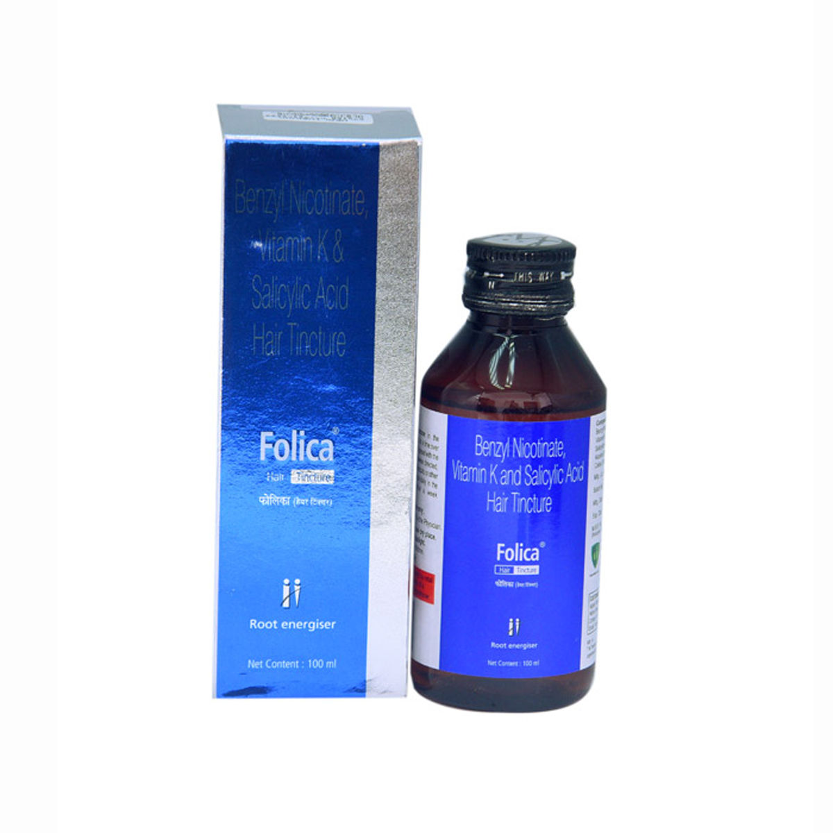 Folica Medicinal Hair Tincture, 100 ml Price, Uses, Side Effects ...
