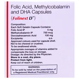 Folinext D Capsule | Uses, Side Effects, Price | Apollo Pharmacy