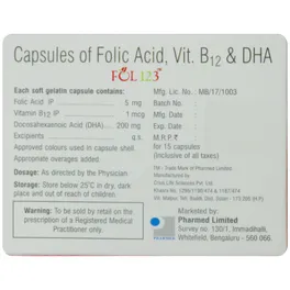 Fol 123 Capsule 15's | Uses, Side Effects, Price | Apollo Pharmacy