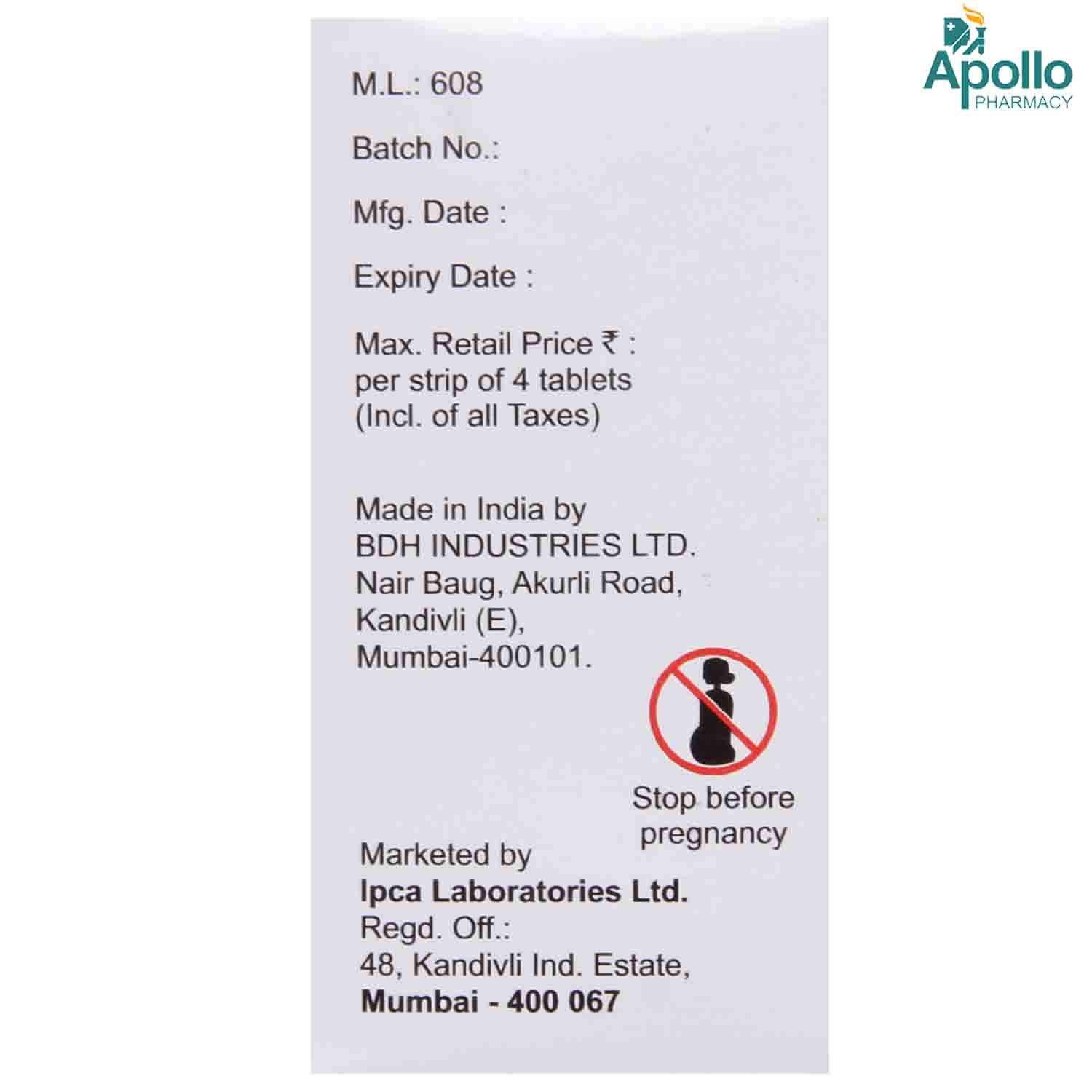 Folitrax-25 Tablet 4's Price, Uses, Side Effects, Composition - Apollo ...