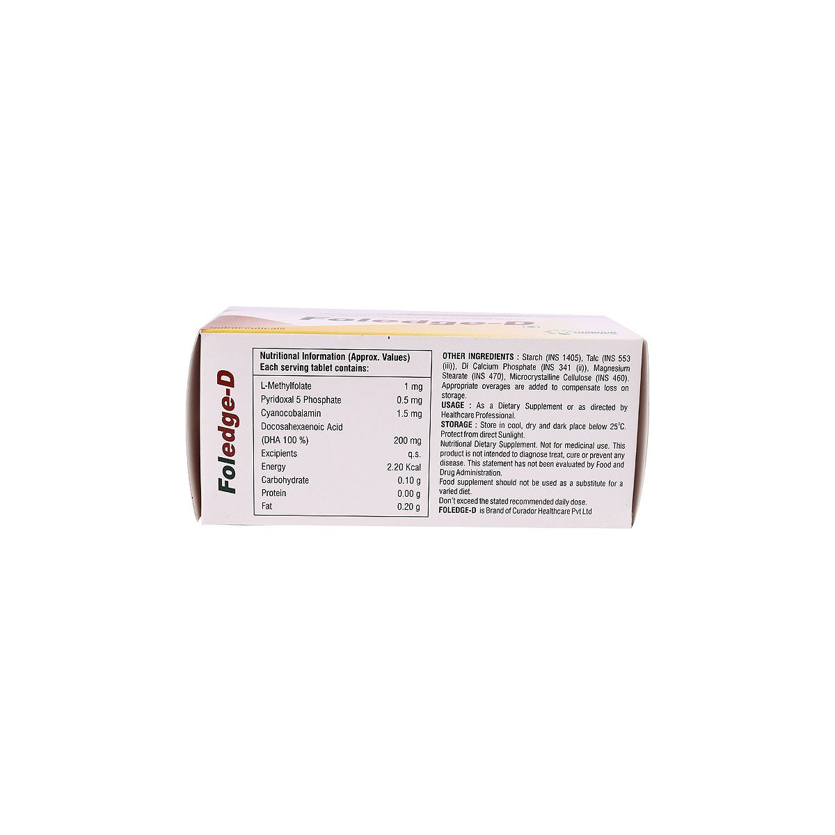 Foledge-D Tablet 10's Price, Uses, Side Effects, Composition - Apollo ...