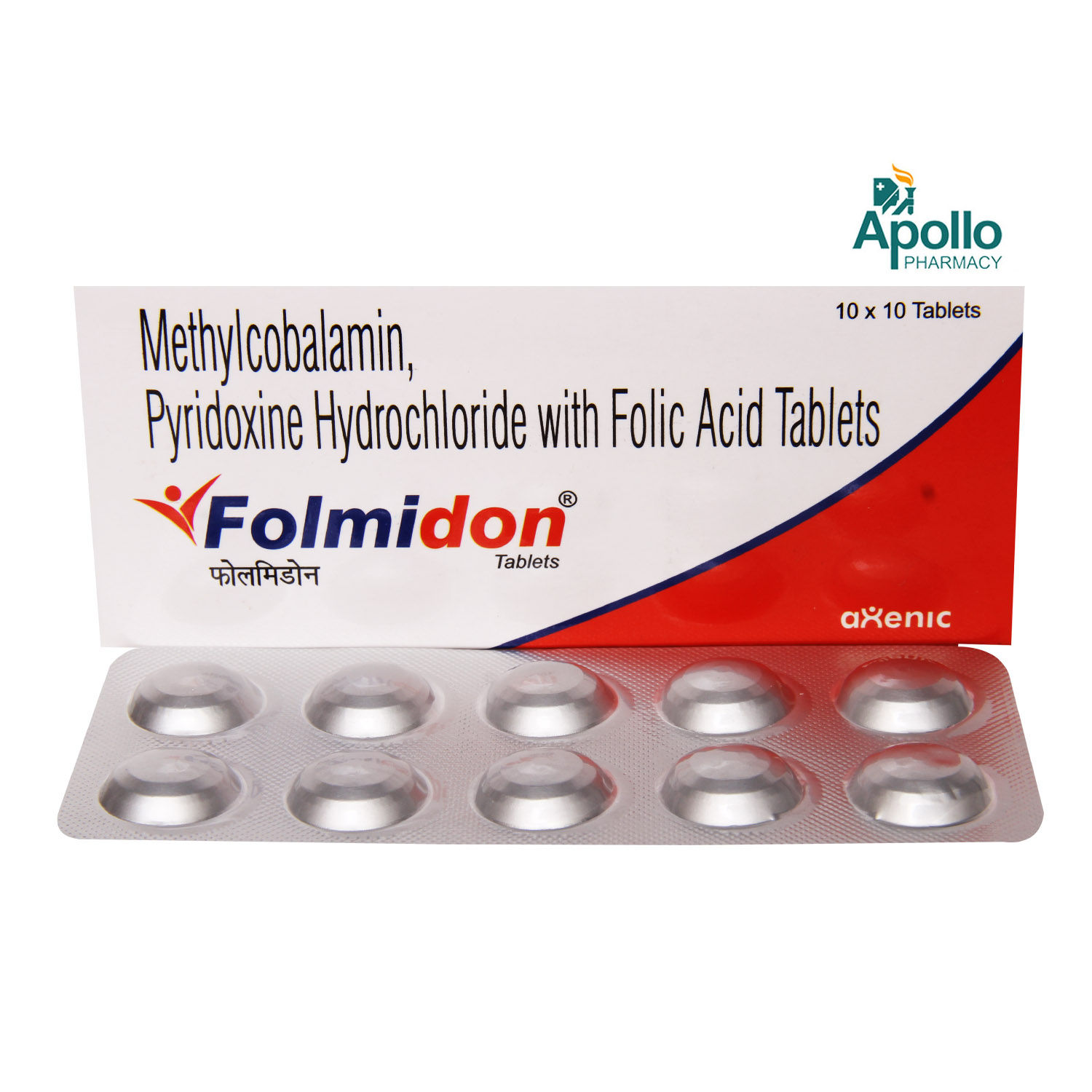 Folmidon Tablet 10's Price, Uses, Side Effects, Composition - Apollo ...