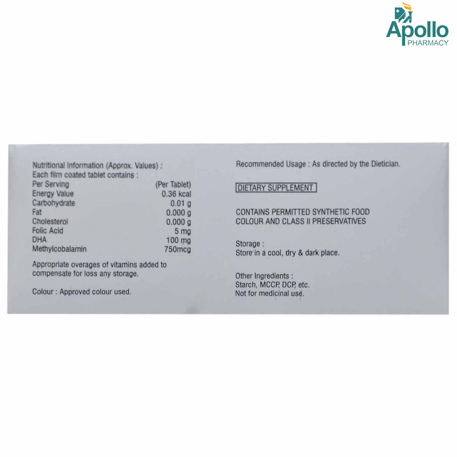 Folfast-D Tablet 10's Price, Uses, Side Effects, Composition - Apollo ...