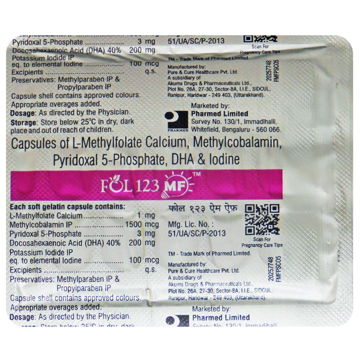 Fol 123 MF Capsule 10's | Uses, Side Effects, Price | Apollo Pharmacy