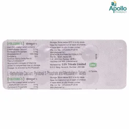 Folcure 5 Tablet | Uses, Side Effects, Price | Apollo Pharmacy