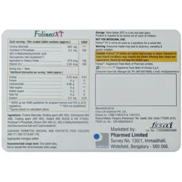 Folineo XT Tablet 10's | Uses, Side Effects, Price | Apollo Pharmacy