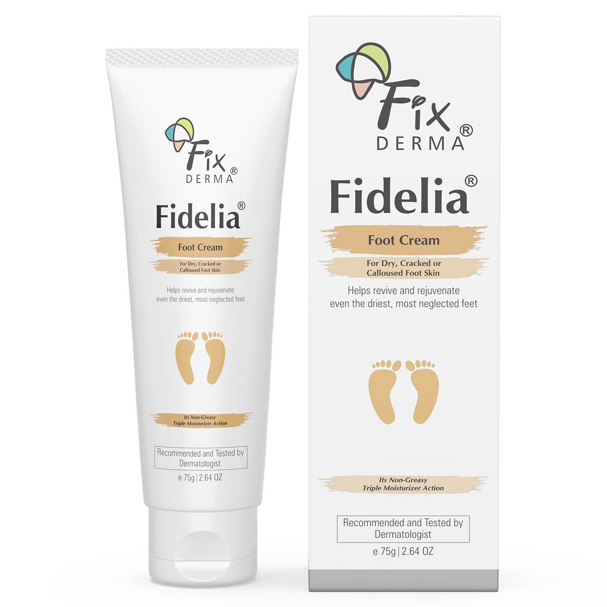 Buy Fix Derma Fidelia Foot Cream | 19 Minutes Delivery | Apollo Pharmacy