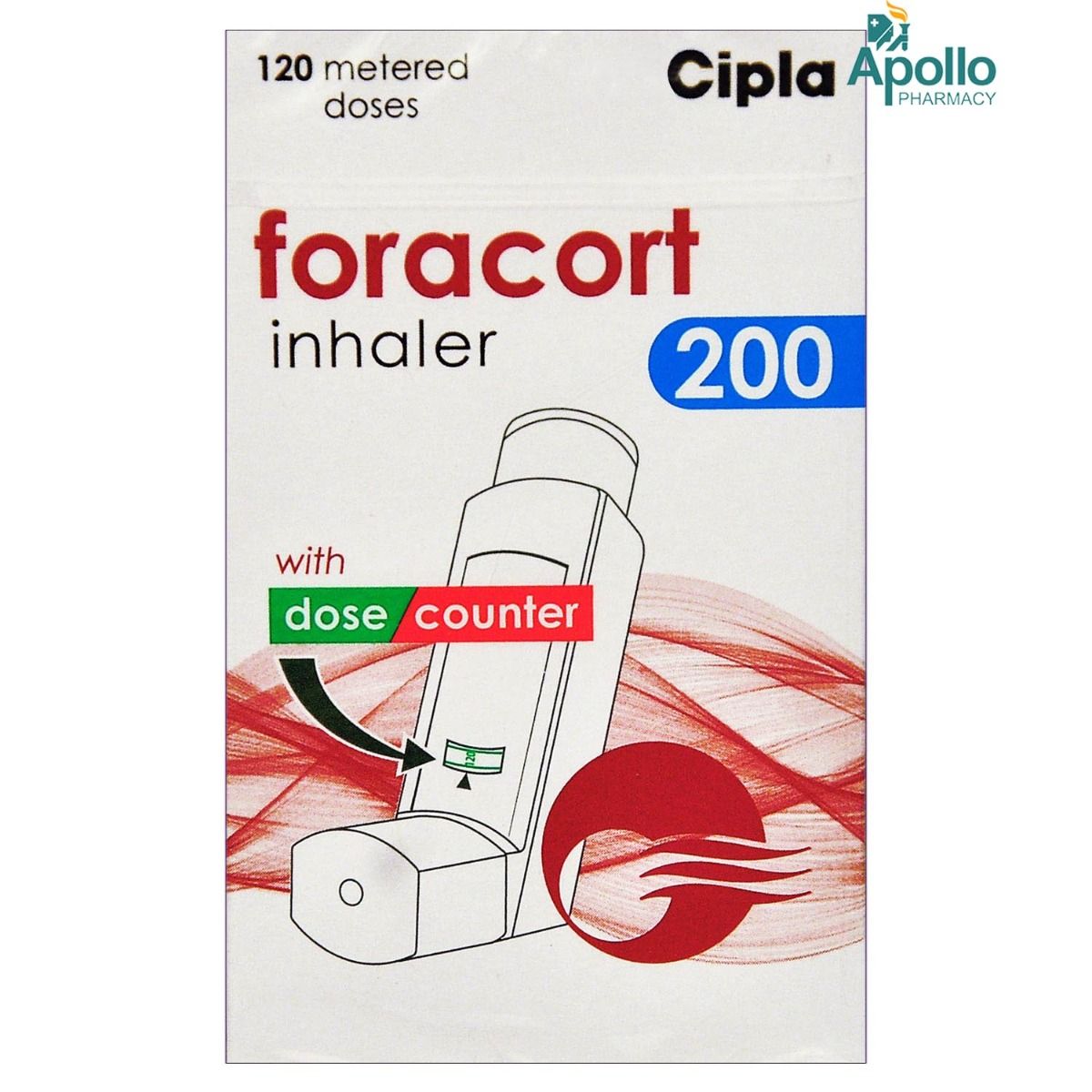 Foracort 200 Inhaler 120 mdi | Uses, Side Effects, Price | Apollo Pharmacy