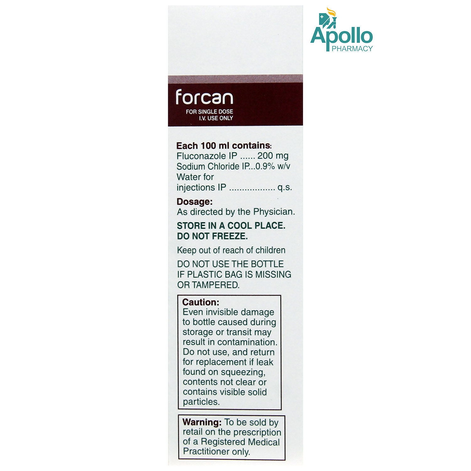Forcan Injection 100 ml Price, Uses, Side Effects, Composition - Apollo ...