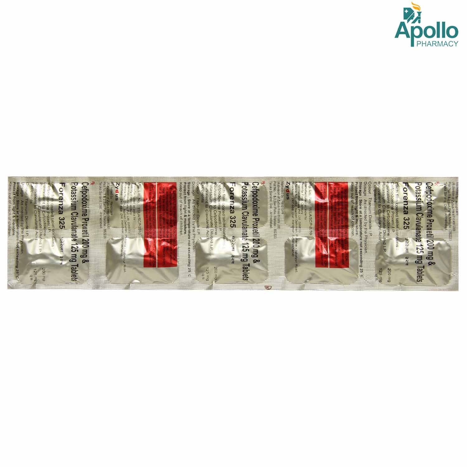 Forenza 325 Tablet 10's Price, Uses, Side Effects, Composition - Apollo ...