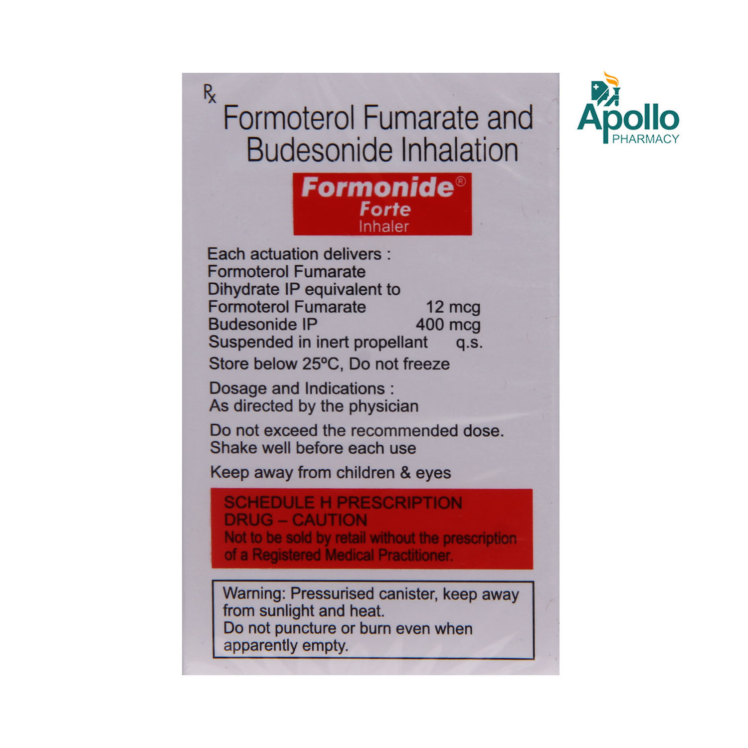 Formonide Forte Inhaler 1's Price, Uses, Side Effects, Composition ...