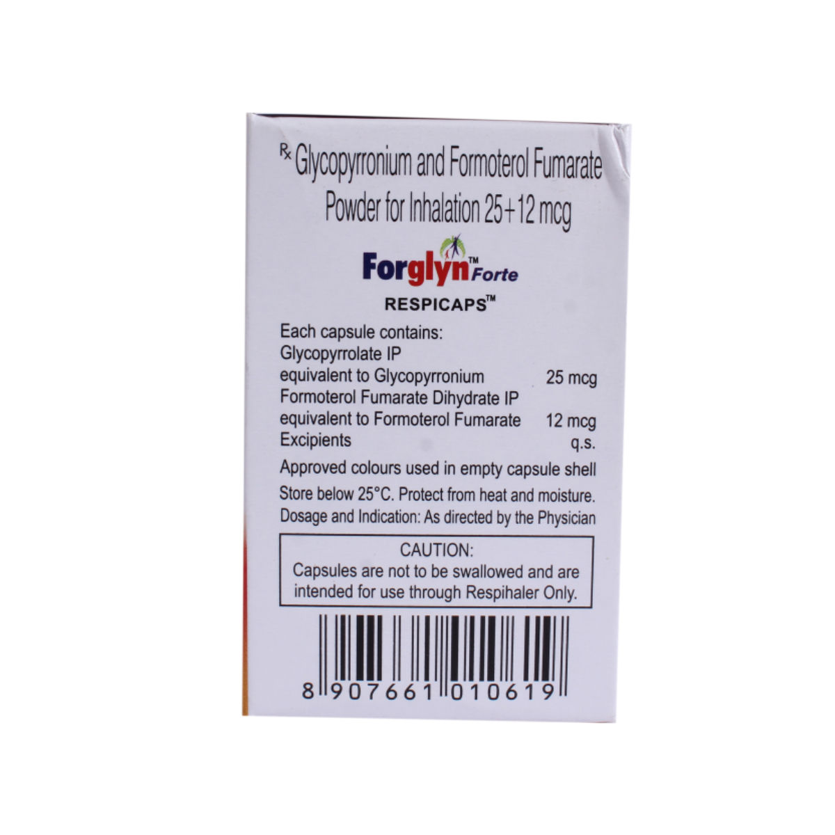 Forglyn Forte Respicaps 30's Price, Uses, Side Effects, Composition ...