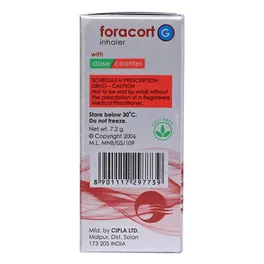 Foracort G Inhaler 120 mdi | Uses, Side Effects, Price | Apollo Pharmacy