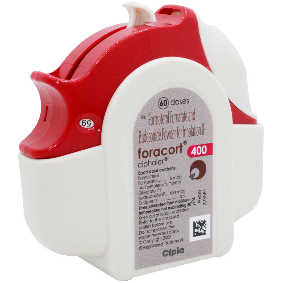 Foracort 400 Ciphaler 60 Doses | Uses, Side Effects, Price | Apollo ...