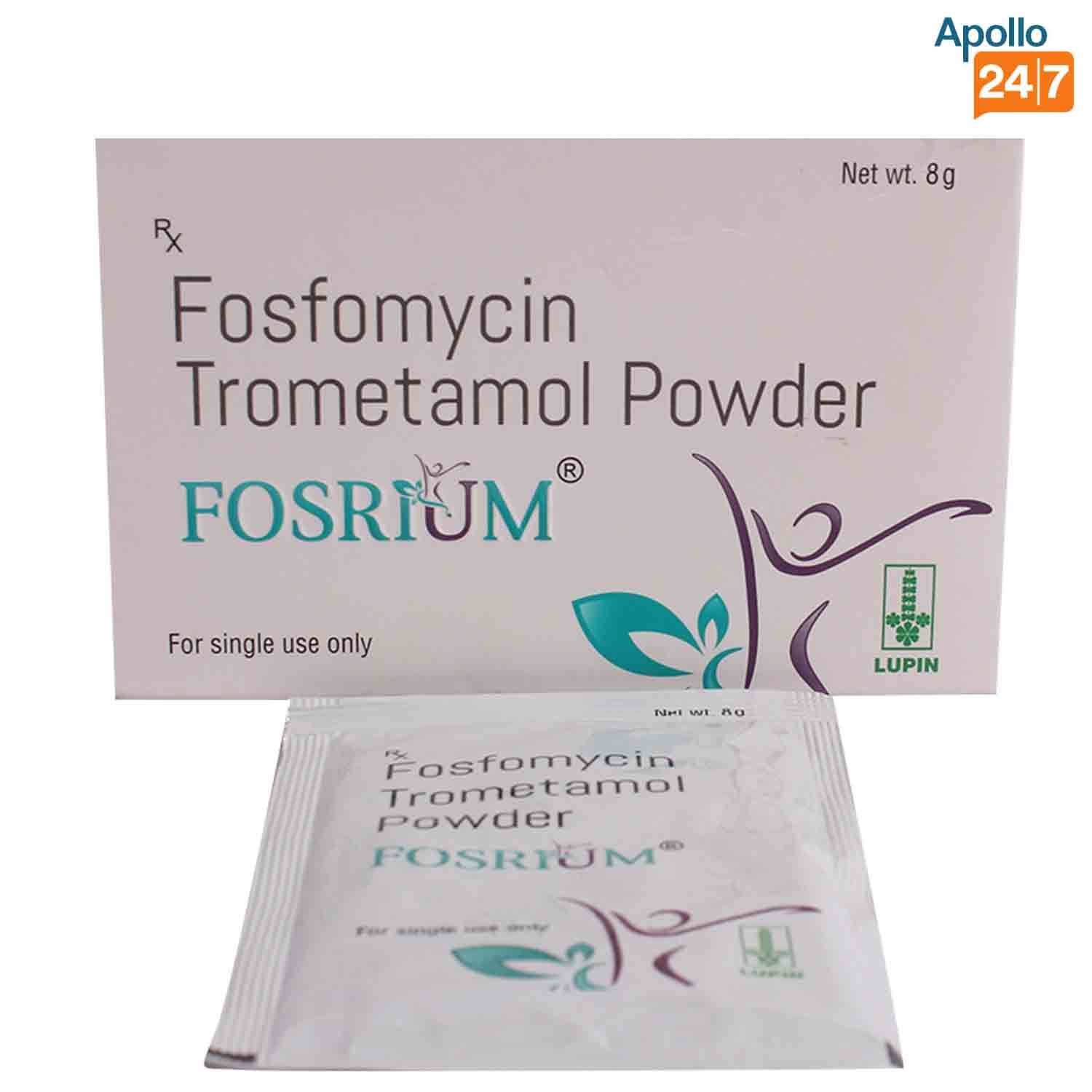Fosrium Powder Sachet 8 gm Price, Uses, Side Effects, Composition ...