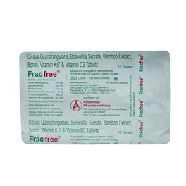 FRAC FREE TABLETS | Uses, Side Effects, Price | Apollo Pharmacy